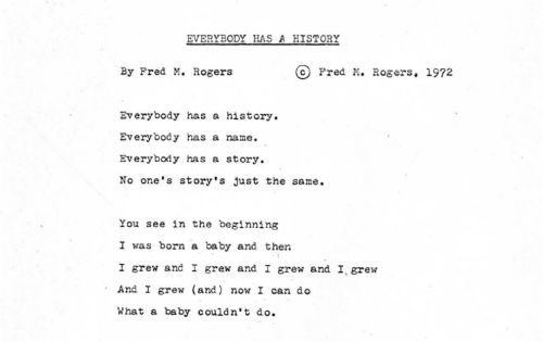 Everybody Has a History